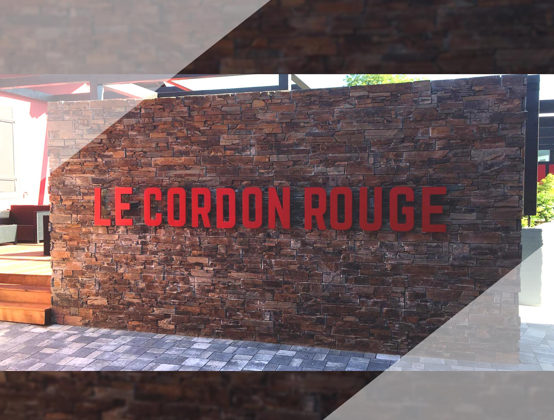 Le cordon rouge - Les maison de chloé